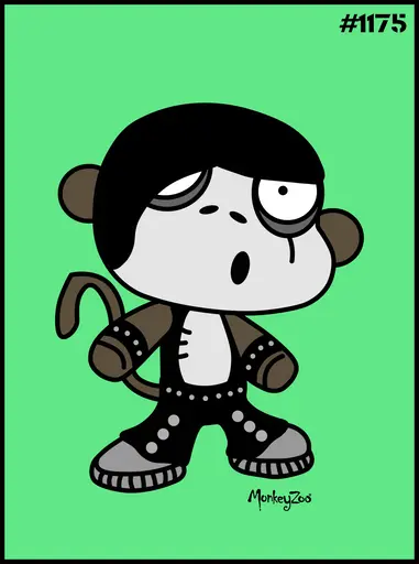 Emo Monkey #275 | MintGarden