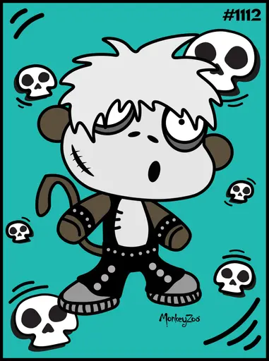 Emo Monkey #212 | MintGarden