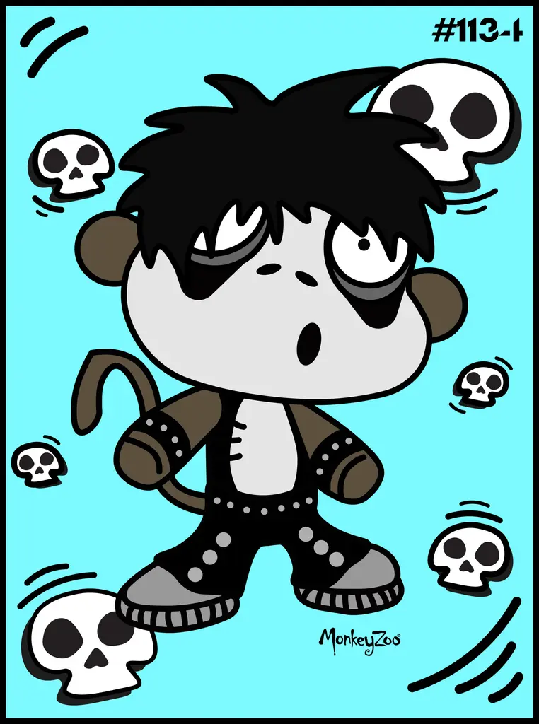Emo Monkey #234 | MintGarden