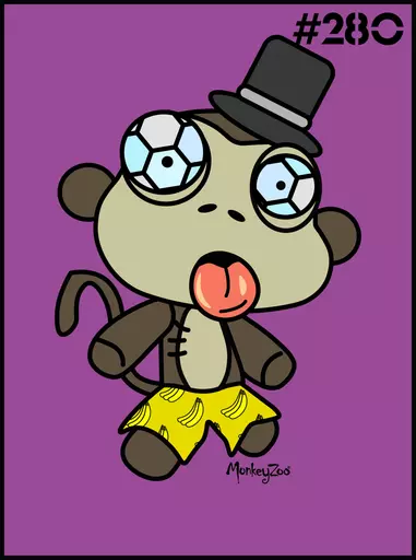 Cheeky Monkey #280 | MintGarden