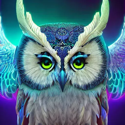 Astral Owl #101 | MintGarden