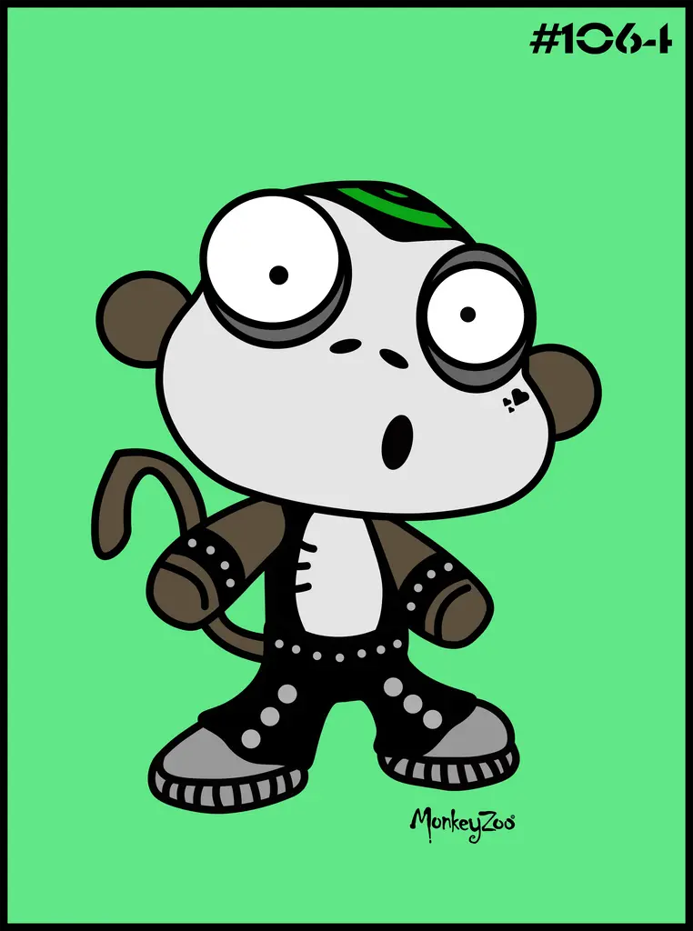 Emo Monkey #164 | MintGarden