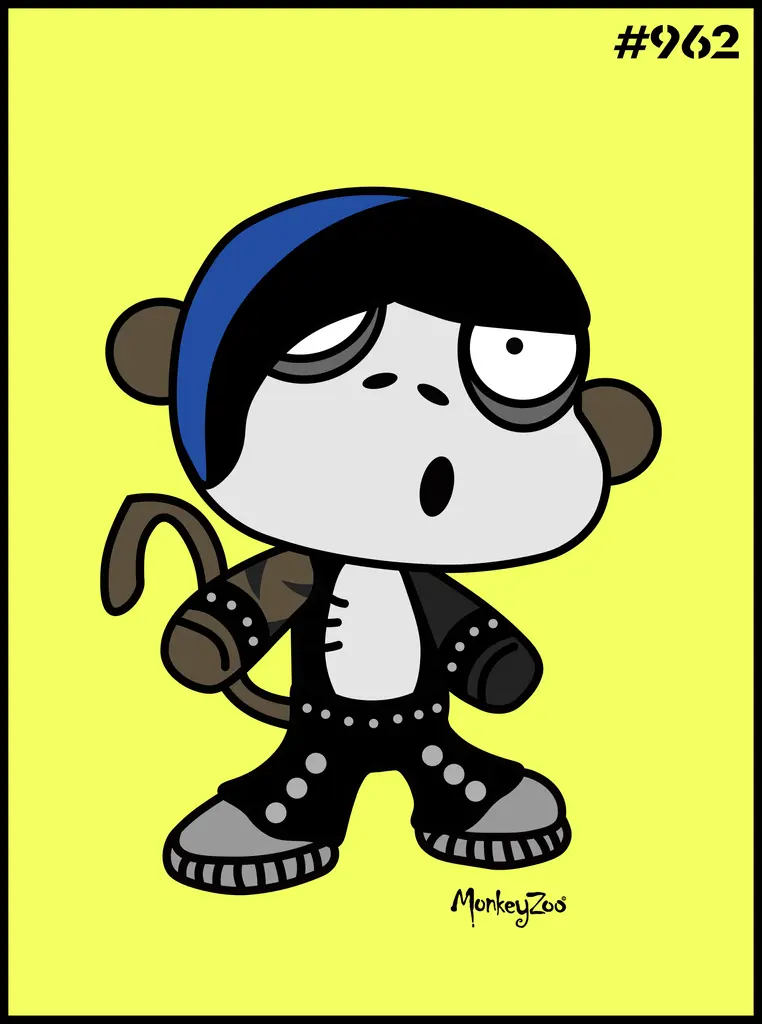 Emo Monkey #62 | MintGarden