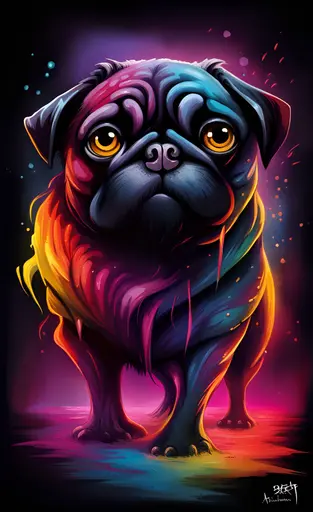 Pug Friends #18 | MintGarden