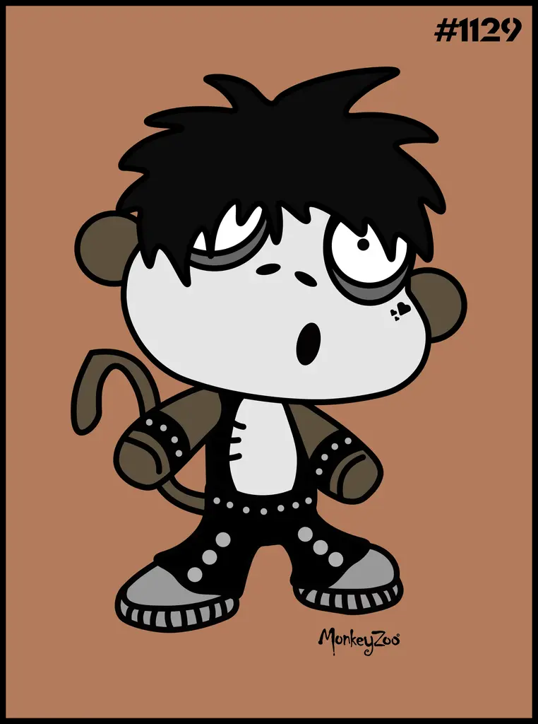 Emo Monkey #229 | MintGarden