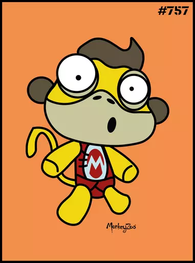 Super Monkey #157 | MintGarden
