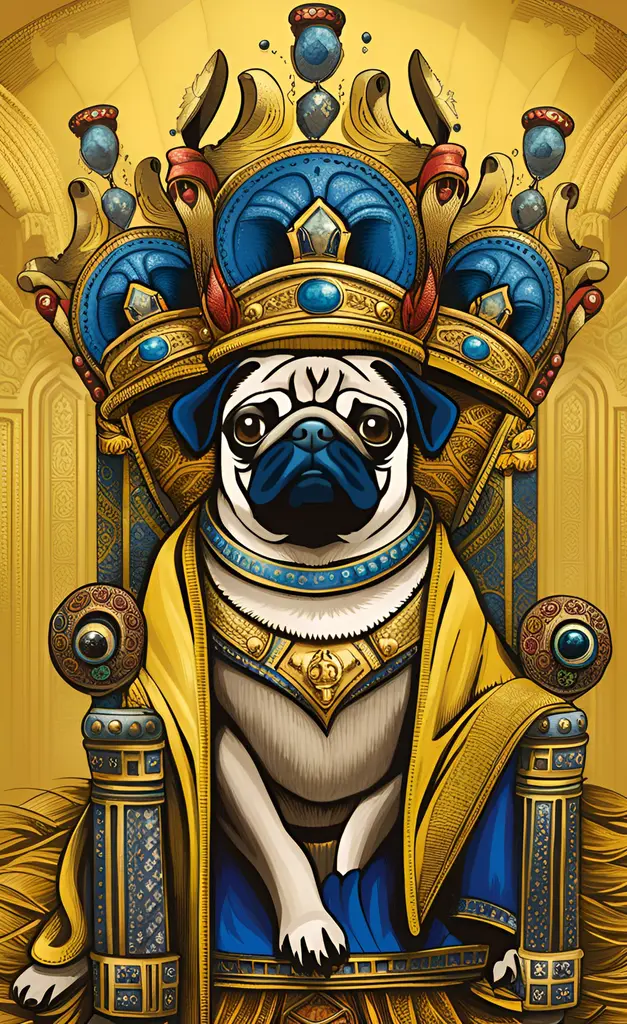 Pug KING | MintGarden