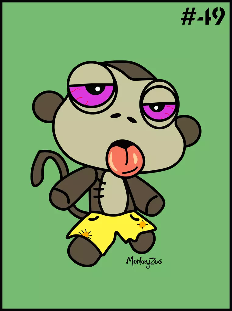 Cheeky Monkey #49 | MintGarden