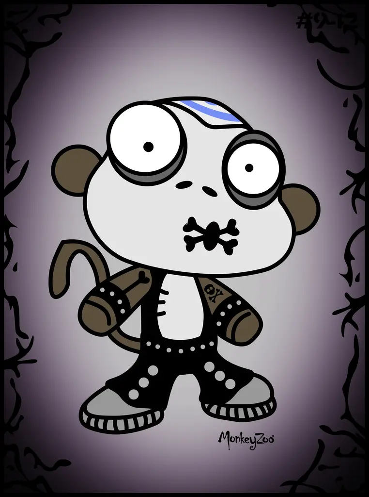 Emo Monkey #42 | MintGarden