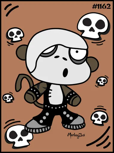 Emo Monkey #262 | MintGarden