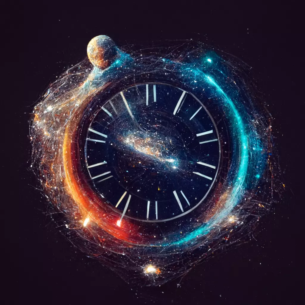 SPACE TIME CLOCK # 168 | MintGarden