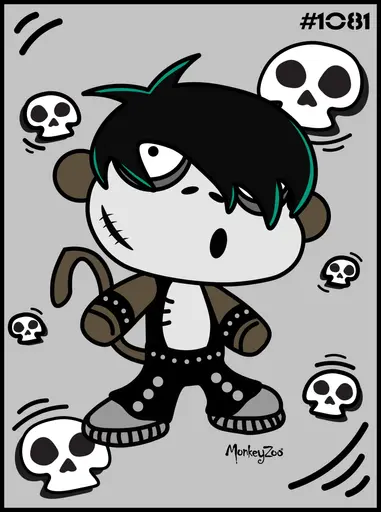 Emo Monkey - Collection | MintGarden