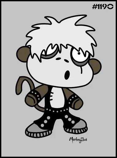Emo Monkey #290 | MintGarden