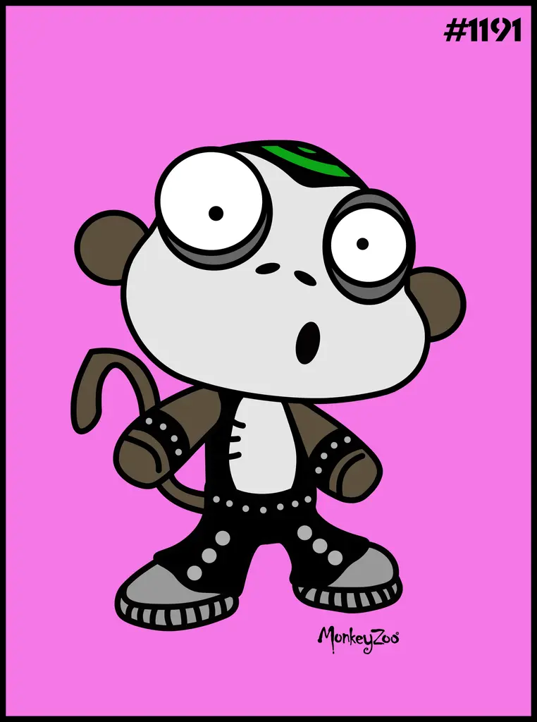Emo Monkey #291 | MintGarden