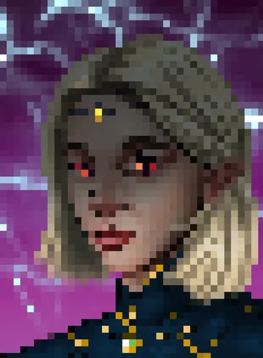 Chia Pixel Goddess #2 | MintGarden