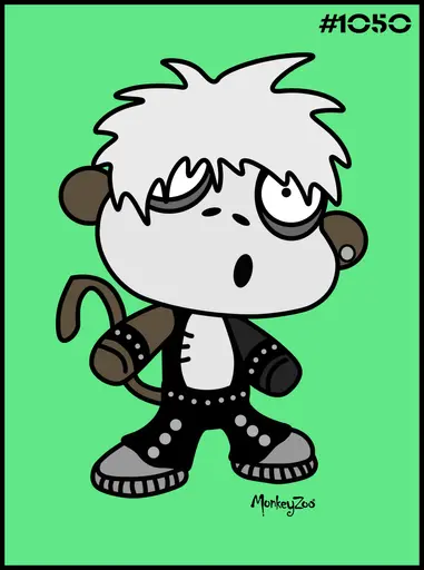 Emo Monkey #150 | MintGarden