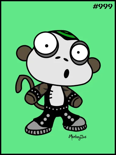 Emo Monkey #99 | MintGarden